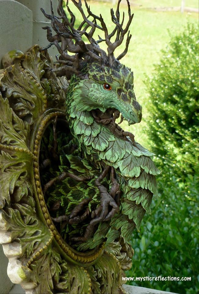 Dragon Thursday – Forest Dragon. The Amazing artwork of Caralyn Edwards ...